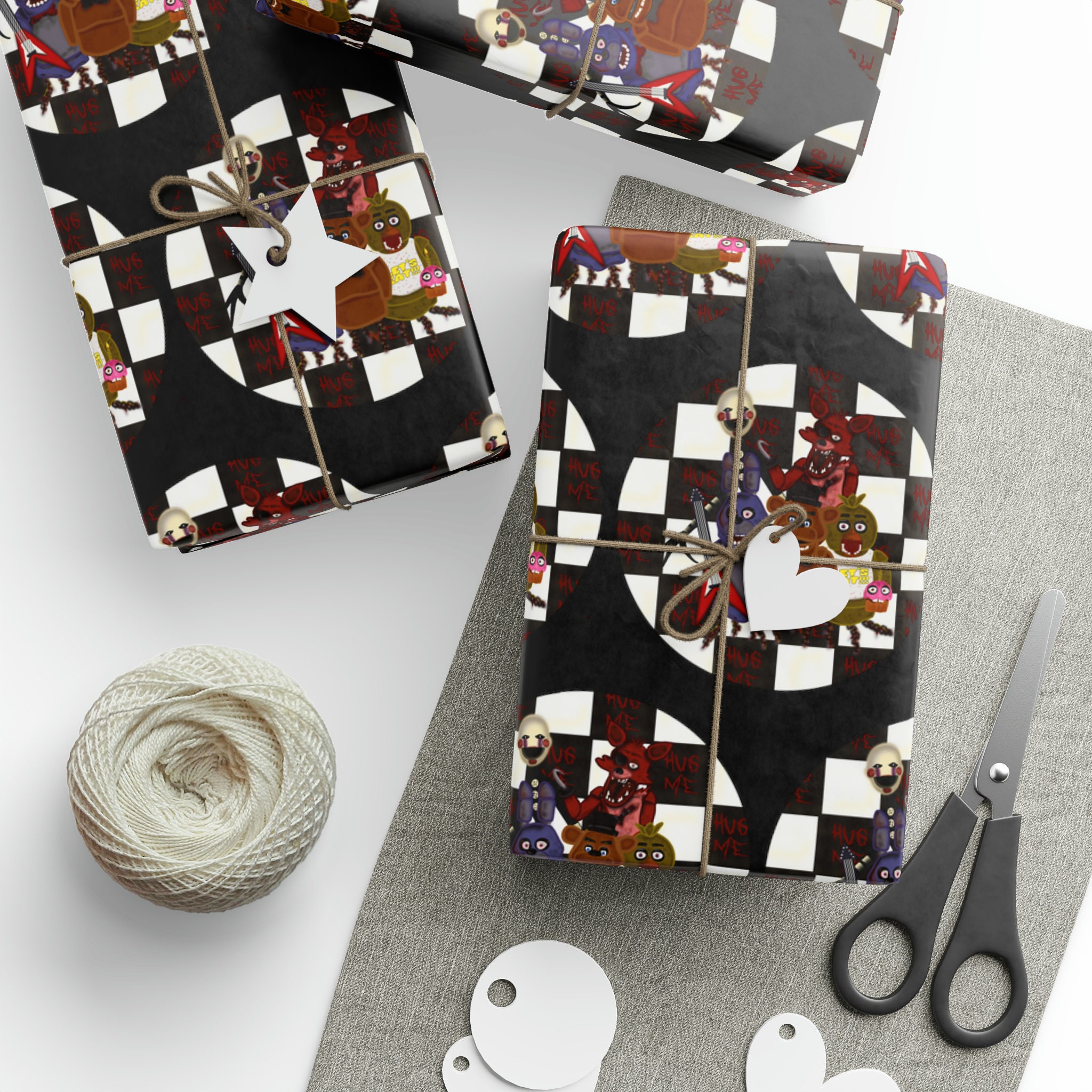 FNAF Wrapping Paper - Etsy