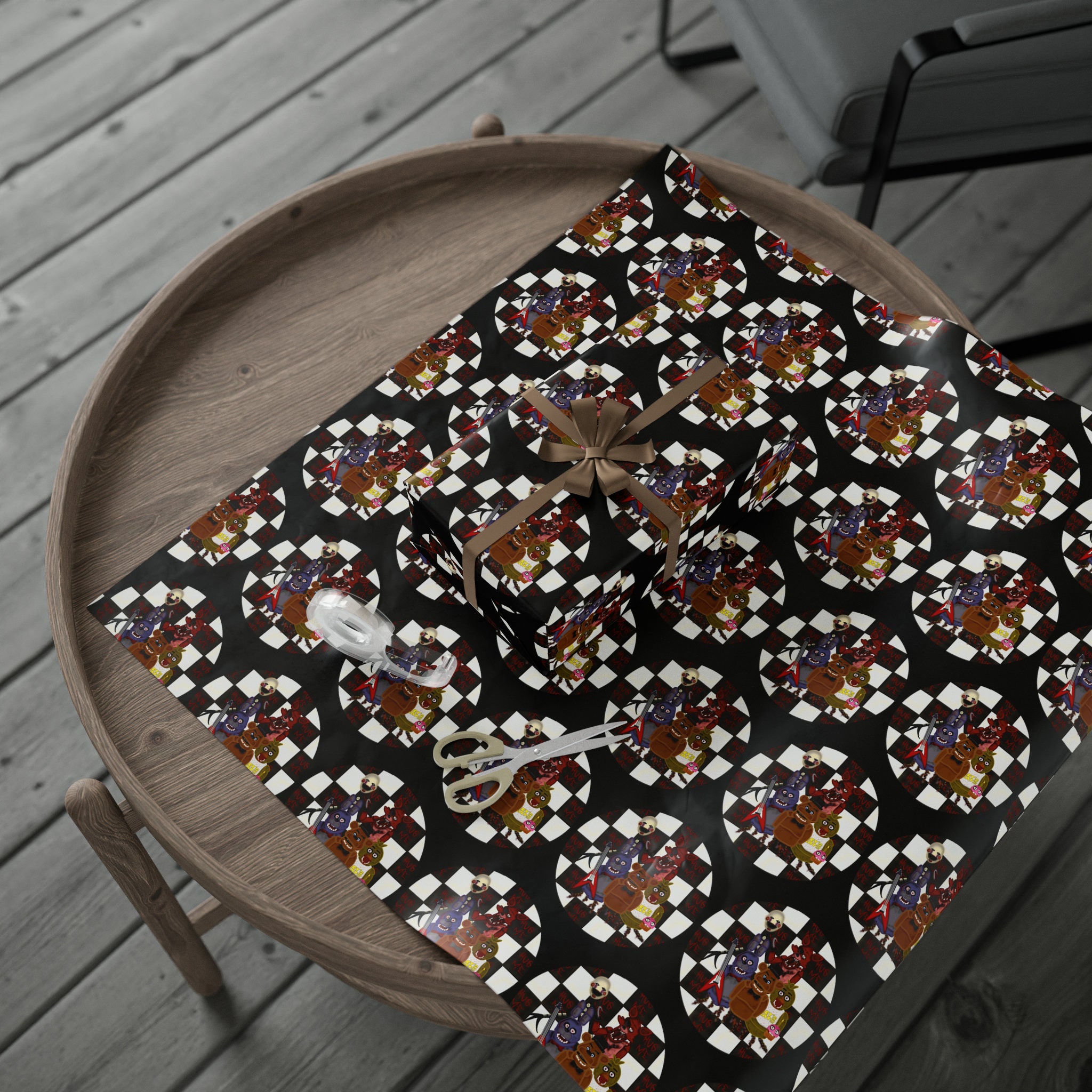 FNAF Wrapping Paper - Etsy