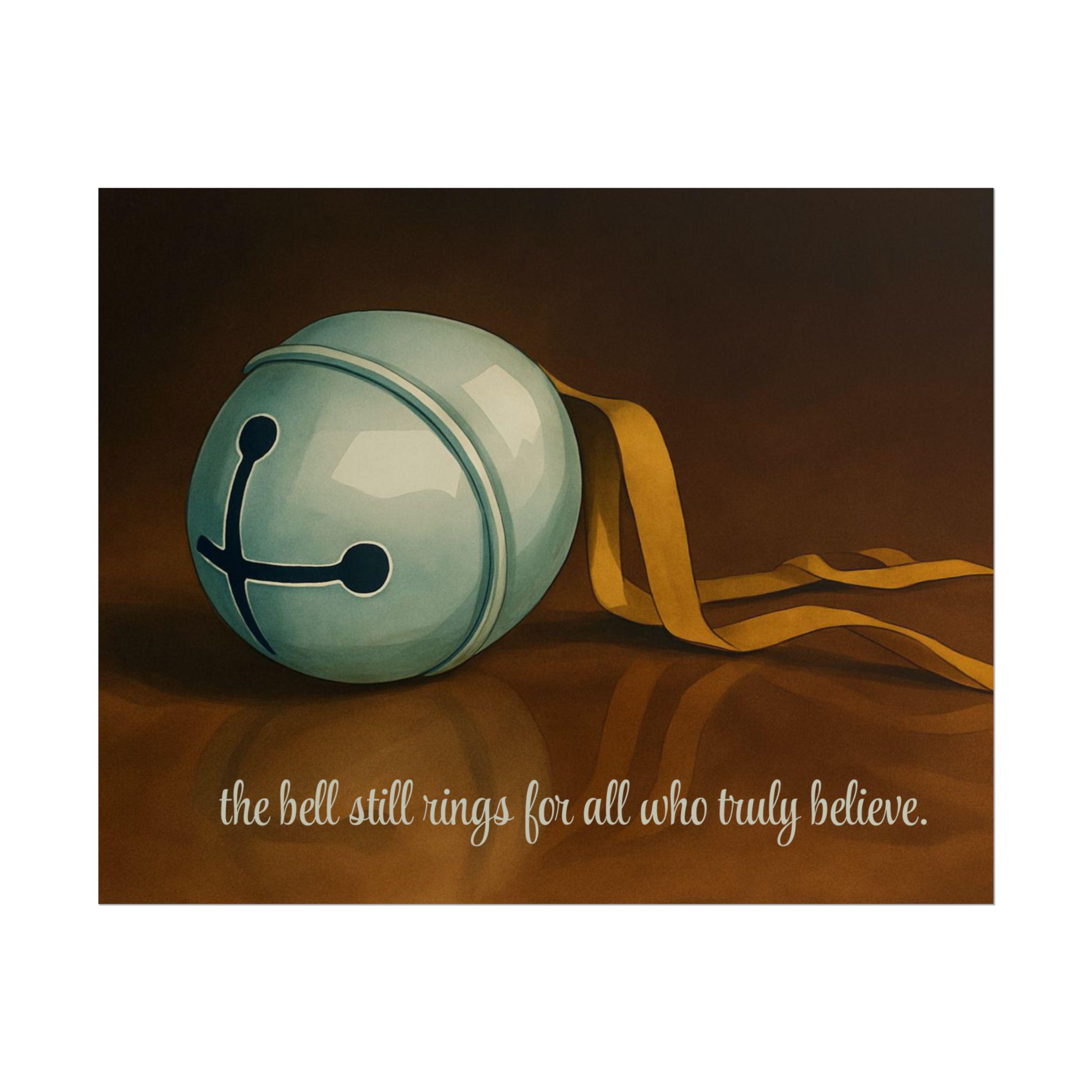 The Polar Express- the Bell Still Rings Christmas Wall Art Print ...