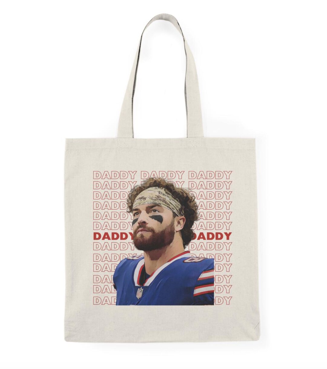 Dawson Knox is Daddy Buffalo Bills Mafia Football Tailgating Tote Bag ...