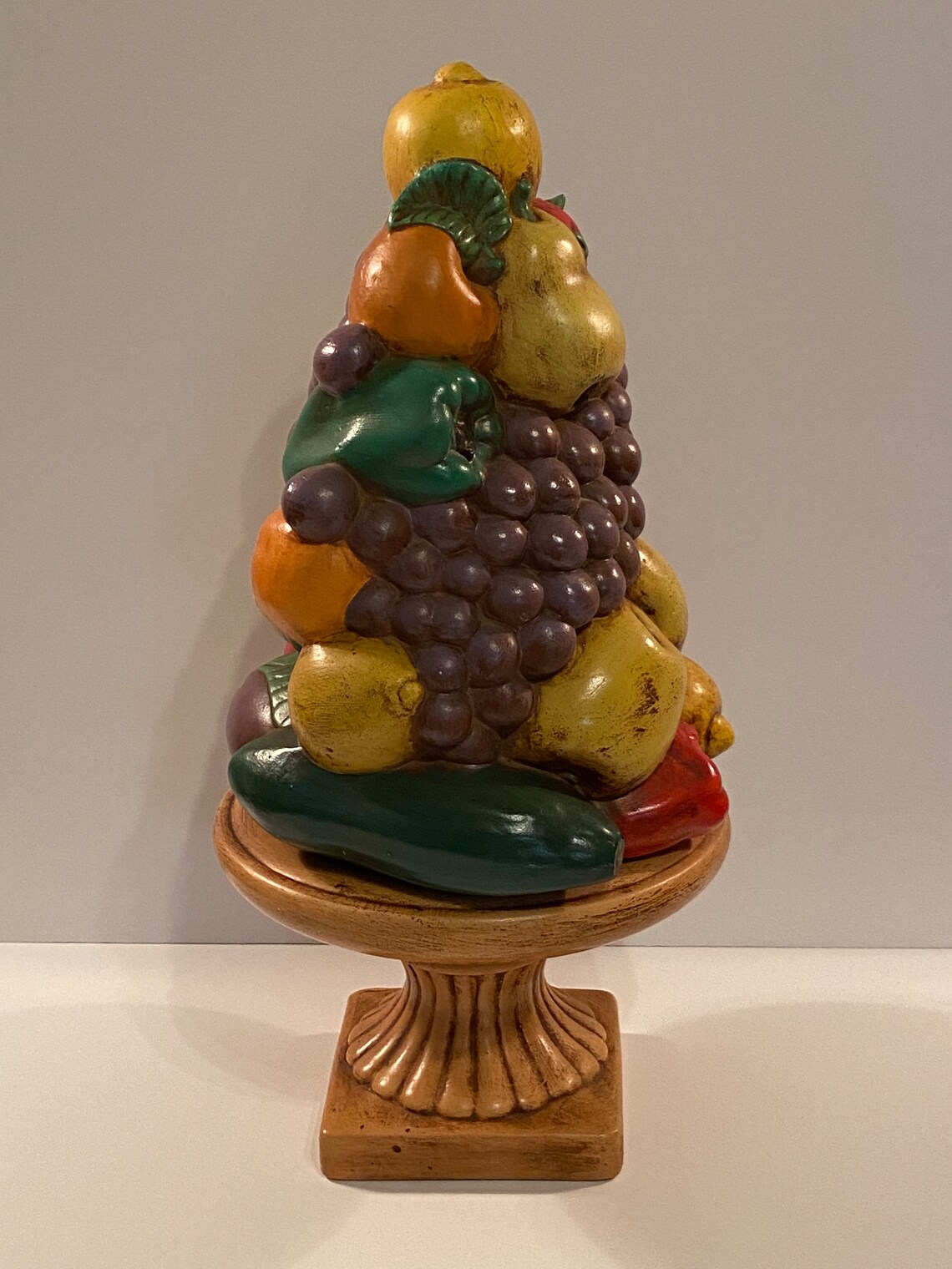 MCM Fruit CENTERPIECE Topiary 1970s Kitchen Table Decor - Etsy