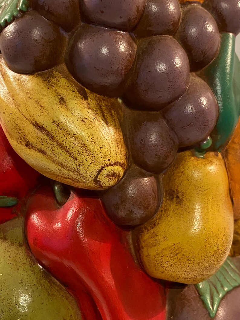 MCM Fruit CENTERPIECE Topiary 1970s Kitchen Table Decor - Etsy