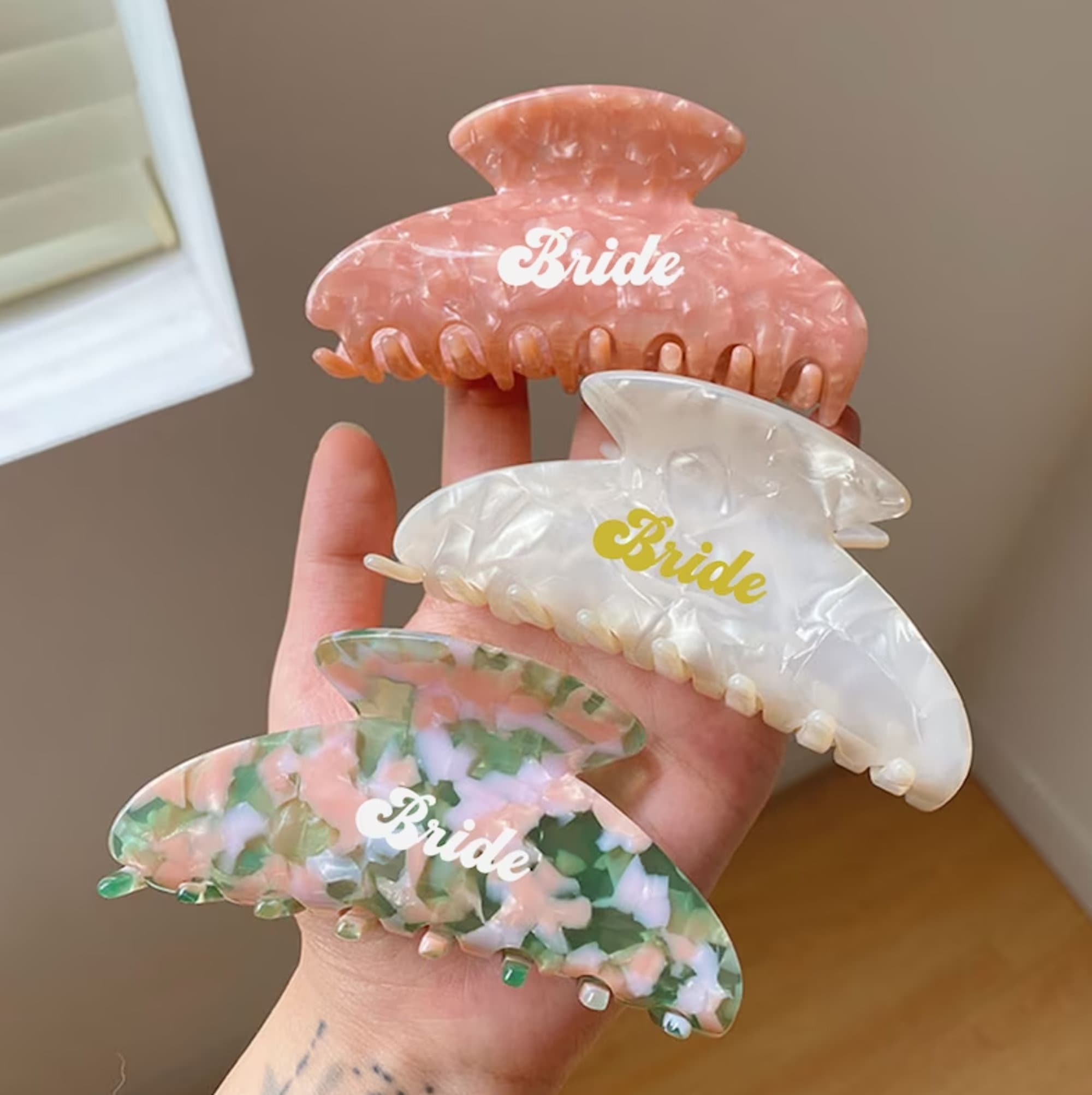 Custom Claw Clips,personalized Claw Clips,hair Claw, Hair Accessory ...