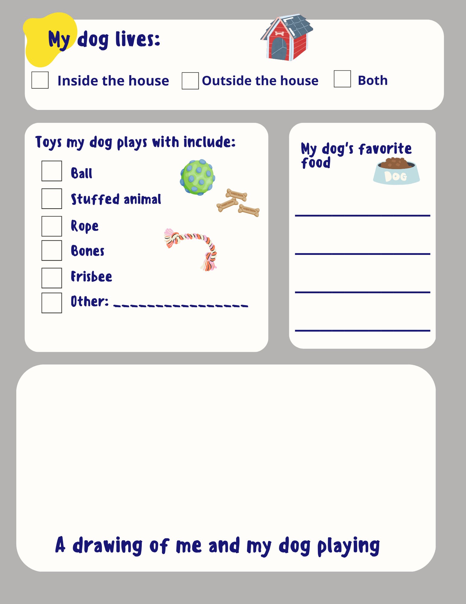 All About My Dog - Etsy