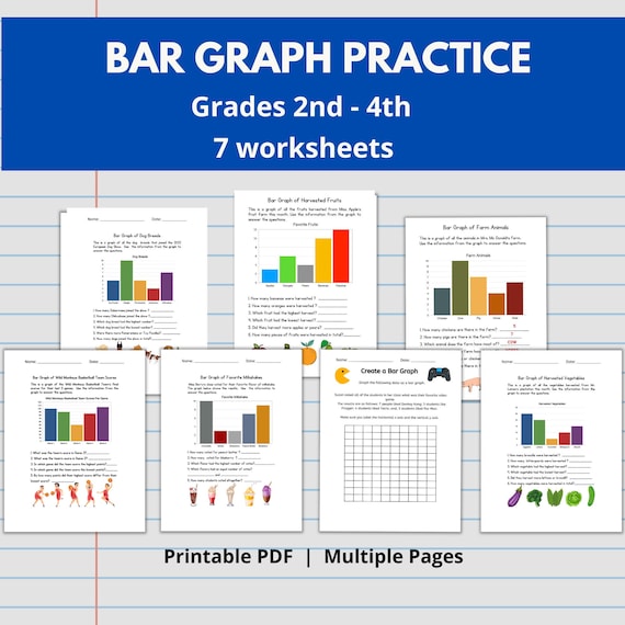 Elementary Bar Graph Worksheets