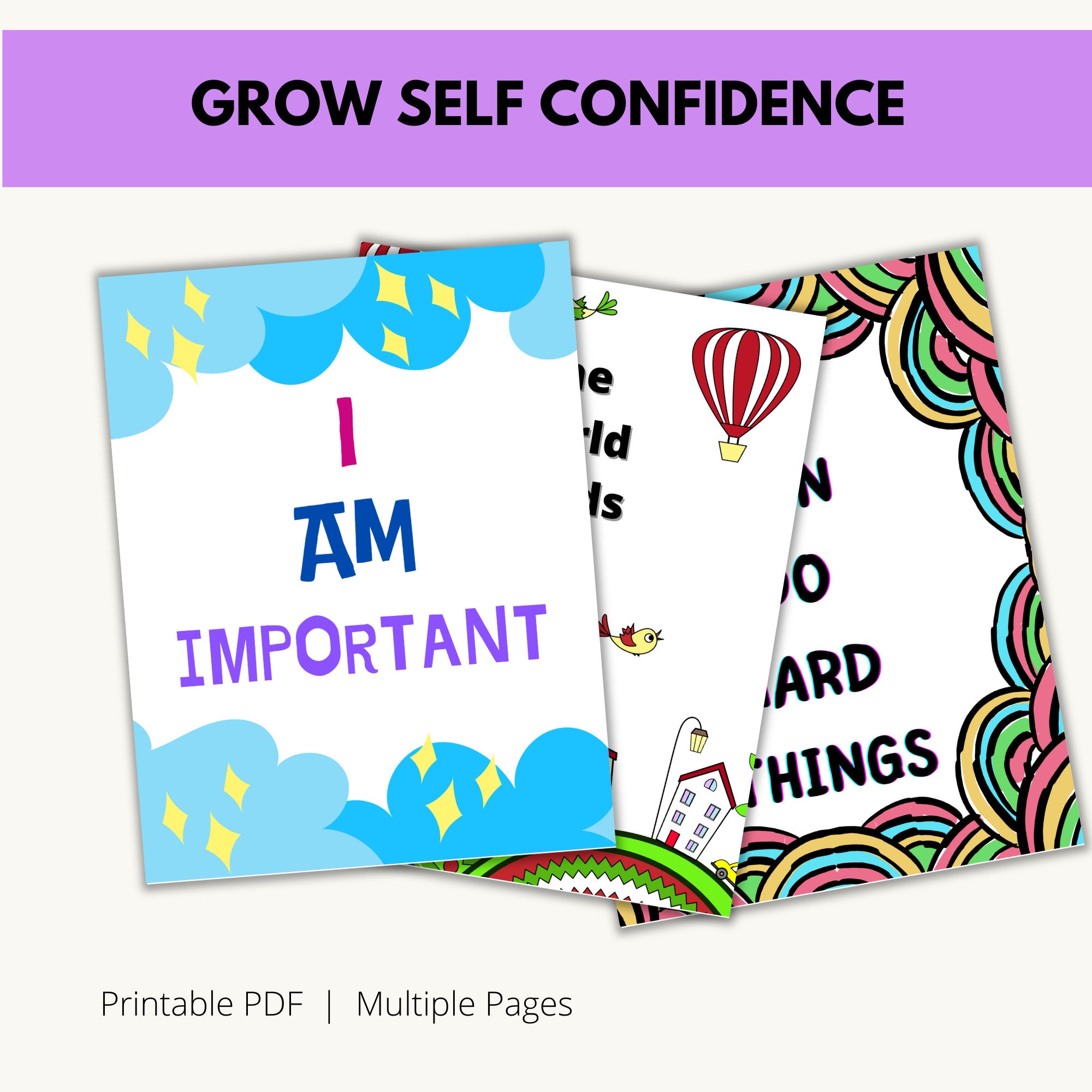 Positive Posters for the Classroom - Etsy