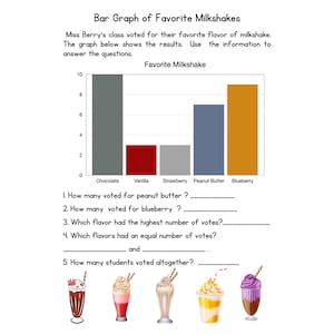 Bar Graph Practice Worksheets - Etsy