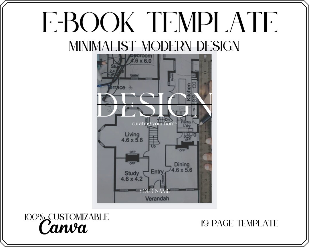Digital E-book Template - Etsy