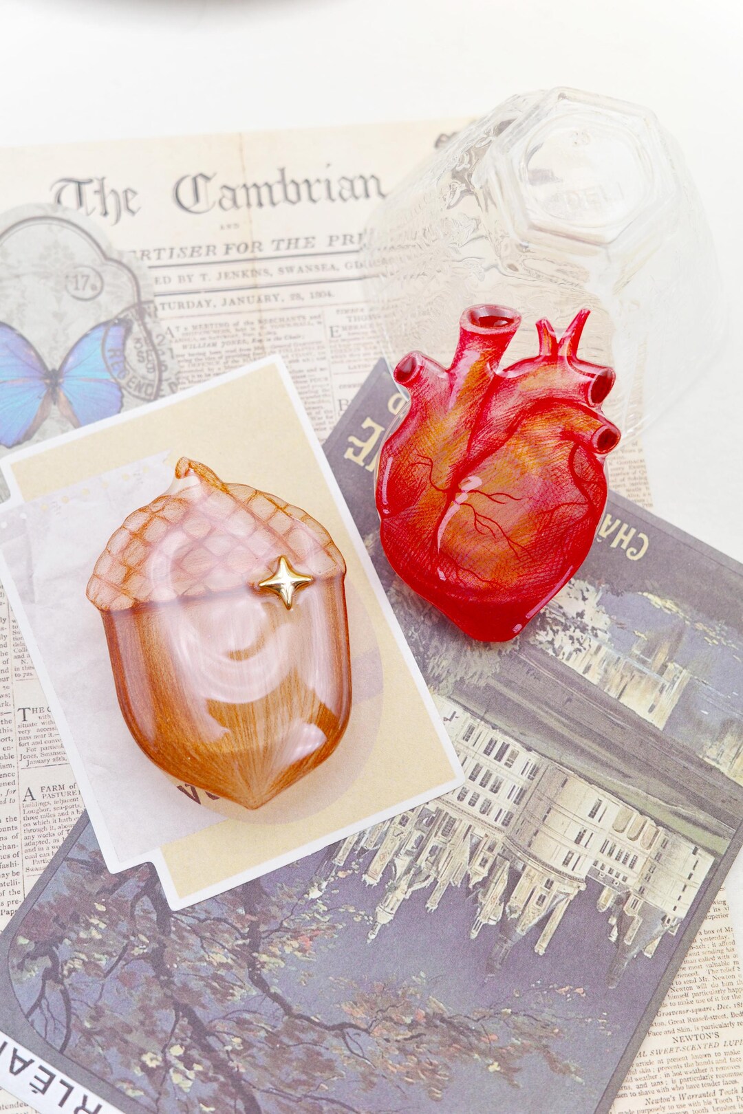 Heart Phone Grip, Acorn Phone Holder, Shrink Dink Pop Socket, Unique ...