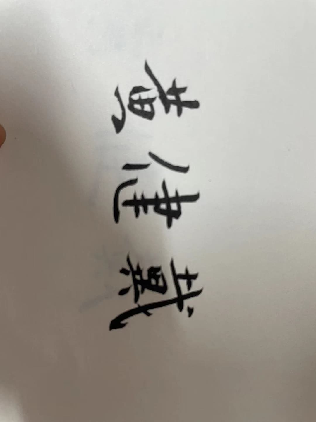 Customized Chinese Calligraphy Nametattoo/ Chinese Lettering Tattoo ...