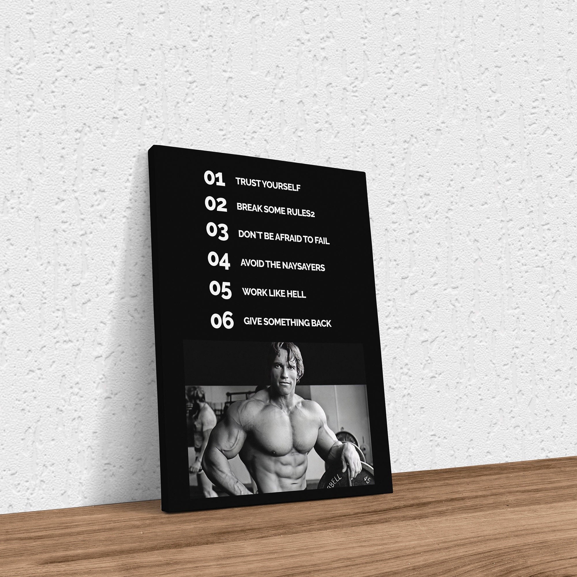 Arnold Schwarzenegger Motivational Poster Buying Online Ids