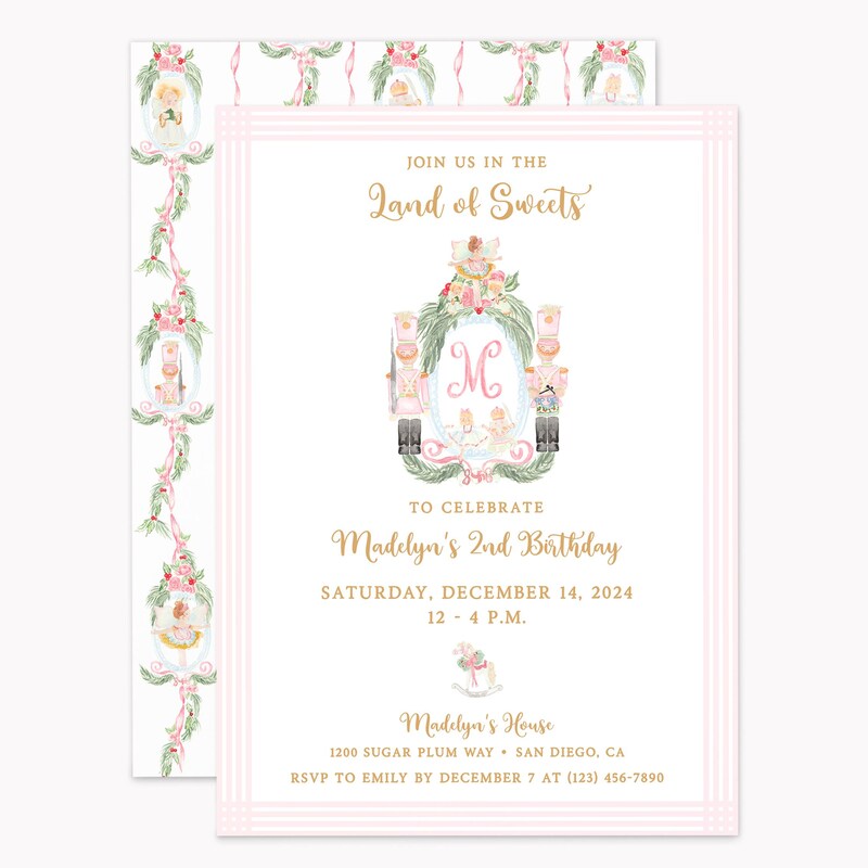 Nutcracker Invitation - Etsy