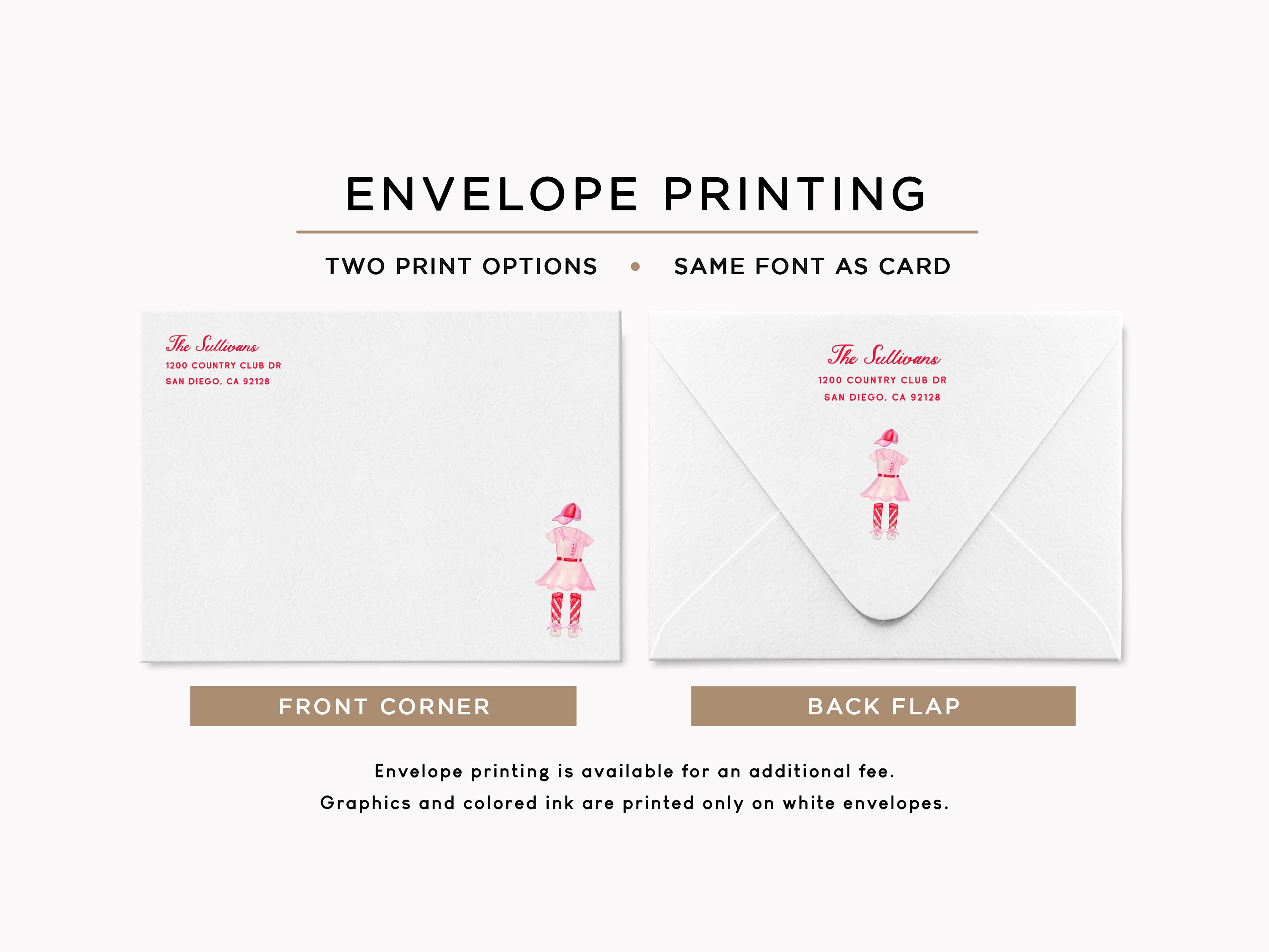 Printed League of Her Own Invitation Custom 5x7 Party Invitations With ...