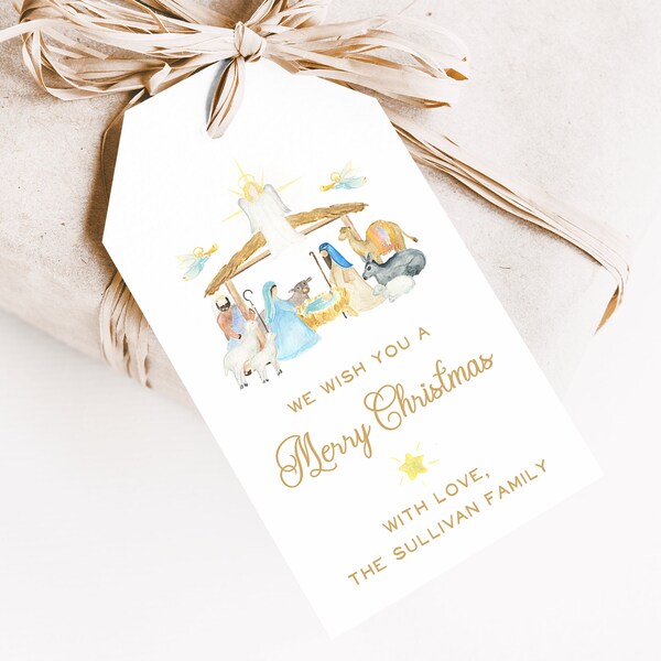 Christmas Hang Tag - Etsy