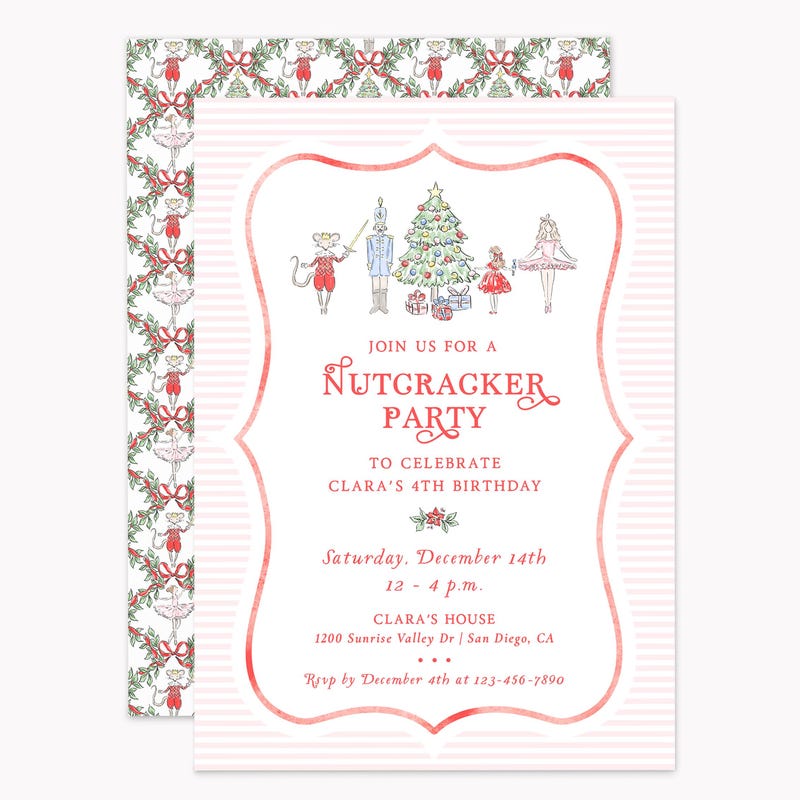 Nutcracker Invitation - Etsy