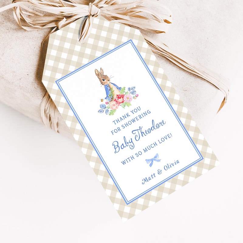 Peter Rabbit Tags - Etsy