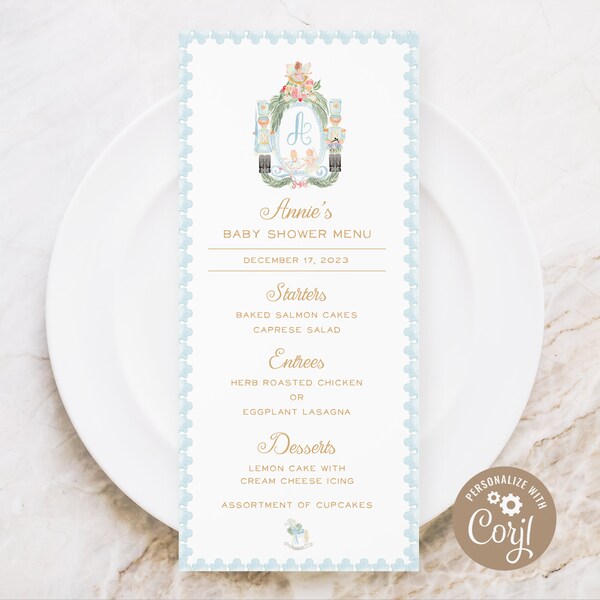 Christmas Menu Nutcracker - Etsy