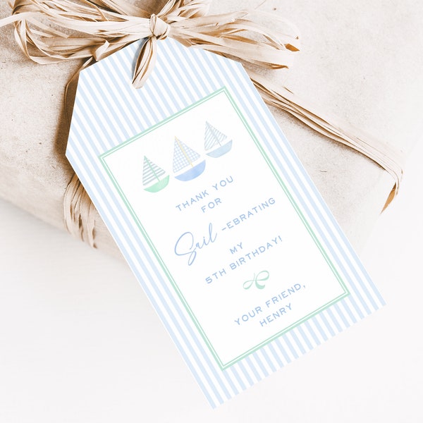 Nautical Gift Tags - Etsy