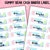 Smiley Face Cash Binder Labels, Happy Face Cash Binder Labels ...
