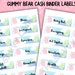 Smiley Face Cash Binder Labels, Happy Face Cash Binder Labels ...