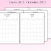 2023 Spanish Calendar Bundle, Elegant Spanish Printable Calendars ...