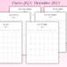2023 Spanish Calendar Bundle, Elegant Spanish Printable Calendars ...
