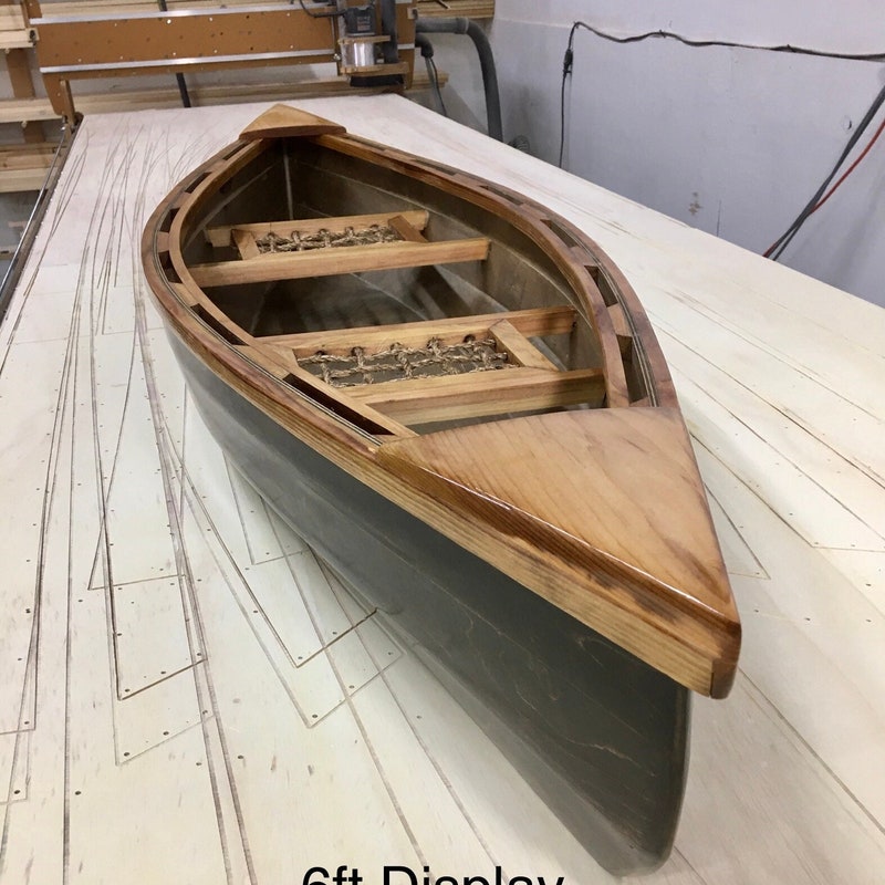 Wooden Canoe - Etsy