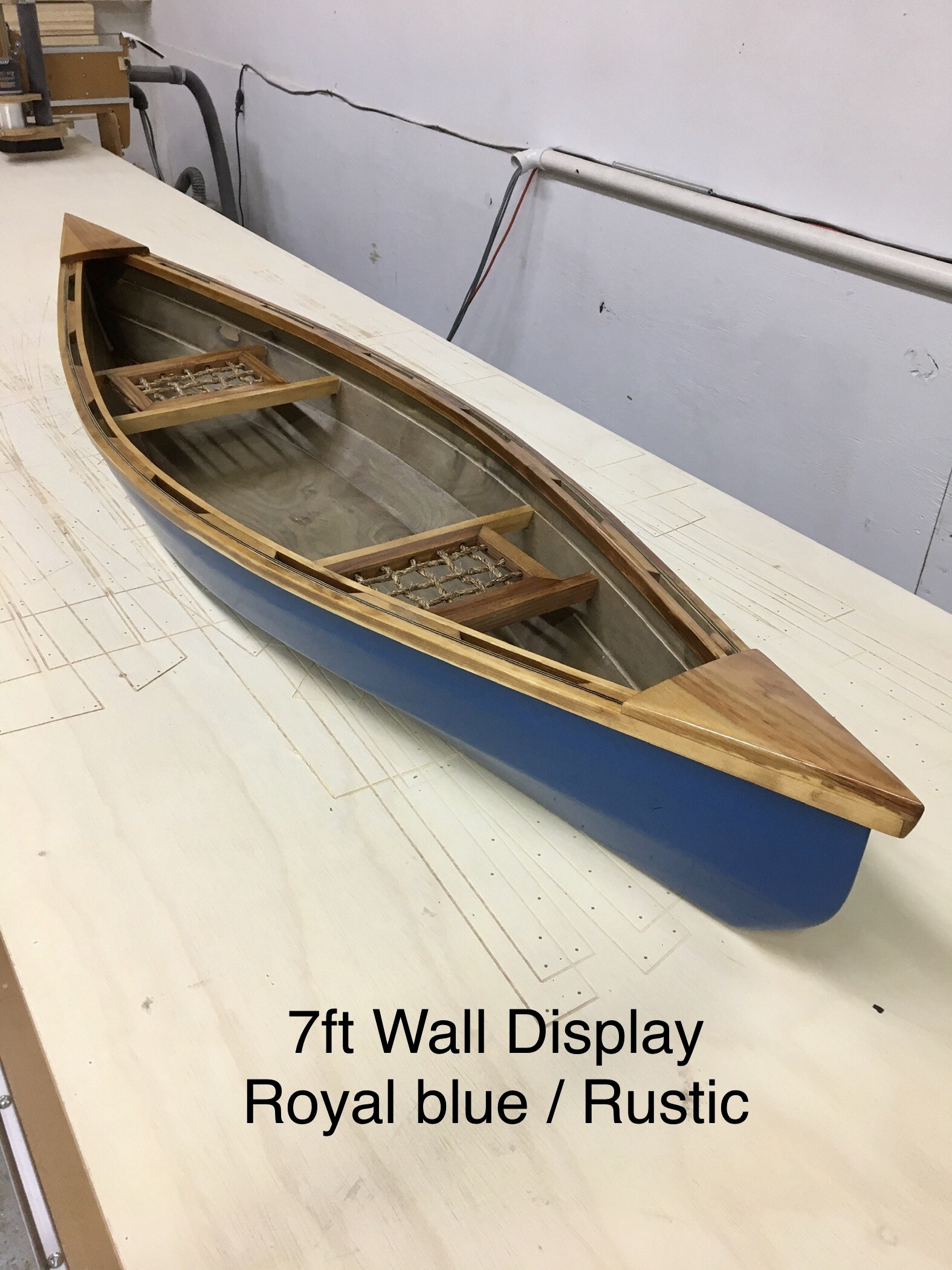 Wall Display Canoe ( 5ft, 6ft, 7ft, 8ft ) - Etsy
