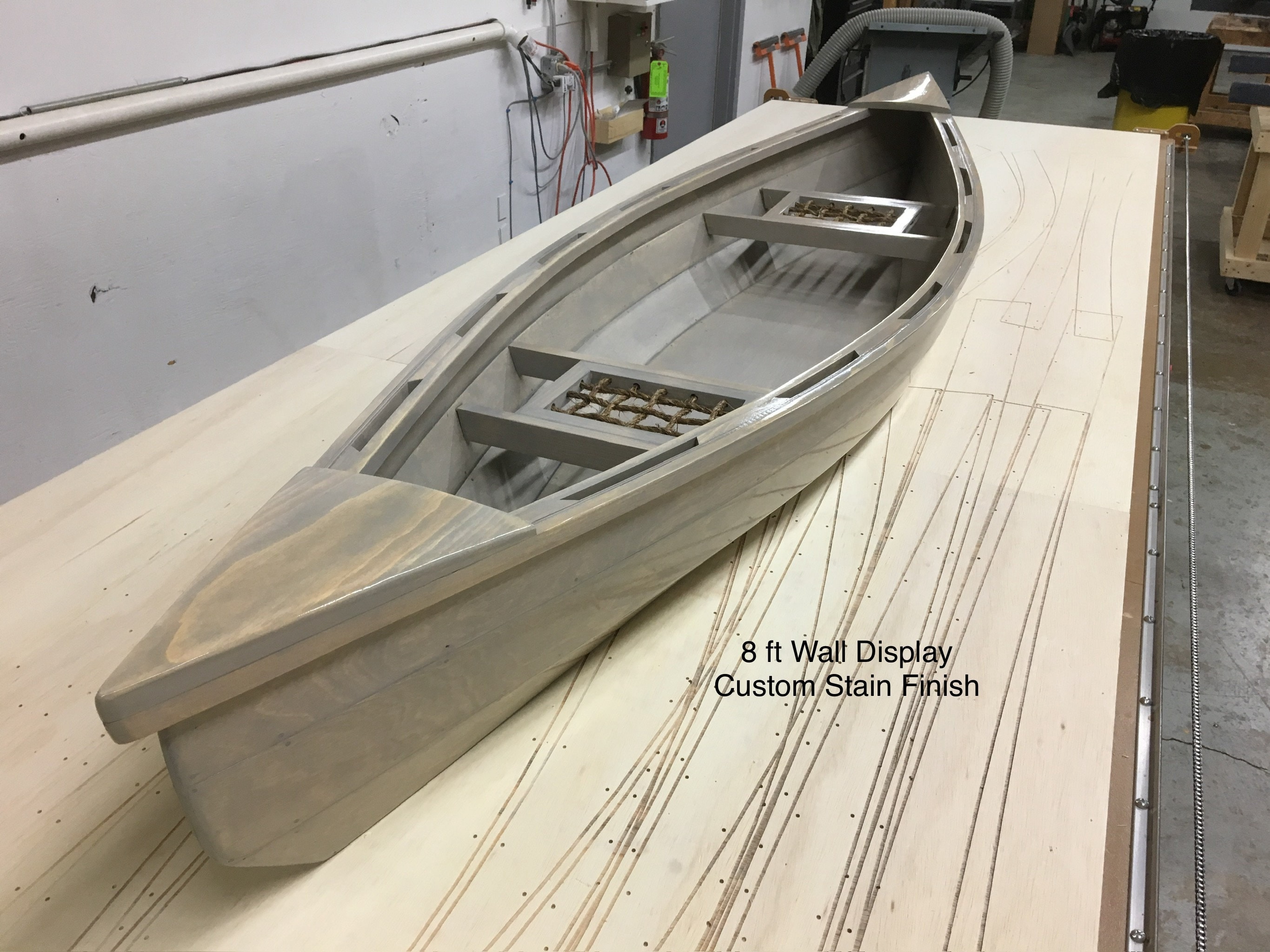 Wall Display Canoe ( 5ft, 6ft, 7ft, 8ft ) - Etsy