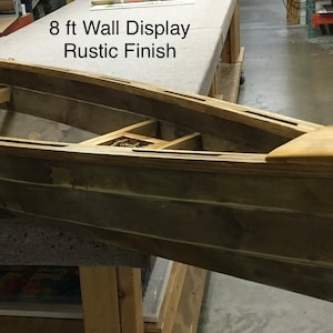 Wall Display Canoe ( 5ft, 6ft, 7ft, 8ft ) - Etsy