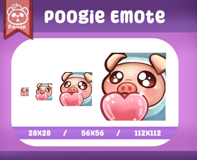 Emote - Poogie Heart (monster Hunter) - Etsy