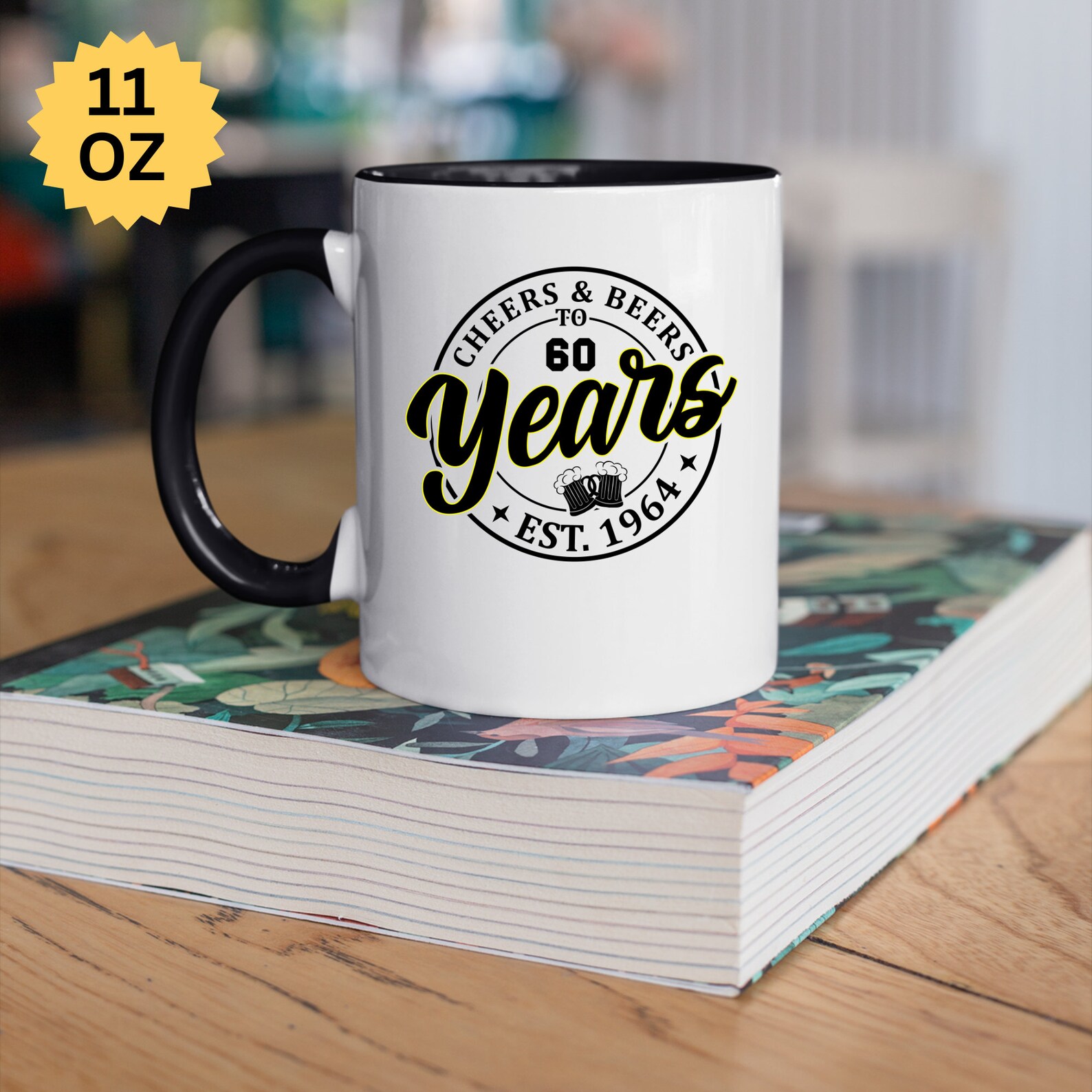 Cheers & Beers to 60 Years Mug Best Friend Gift Best Friend Mug ...