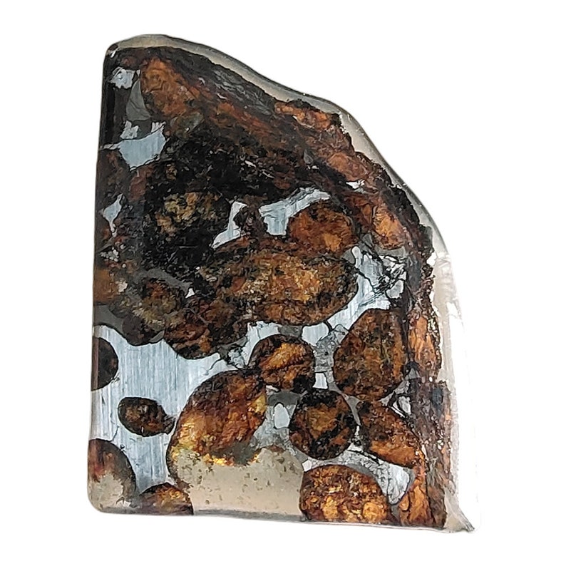 SERICHO Pallasite Olive Meteorite Slices Natural Meteorite Material ...