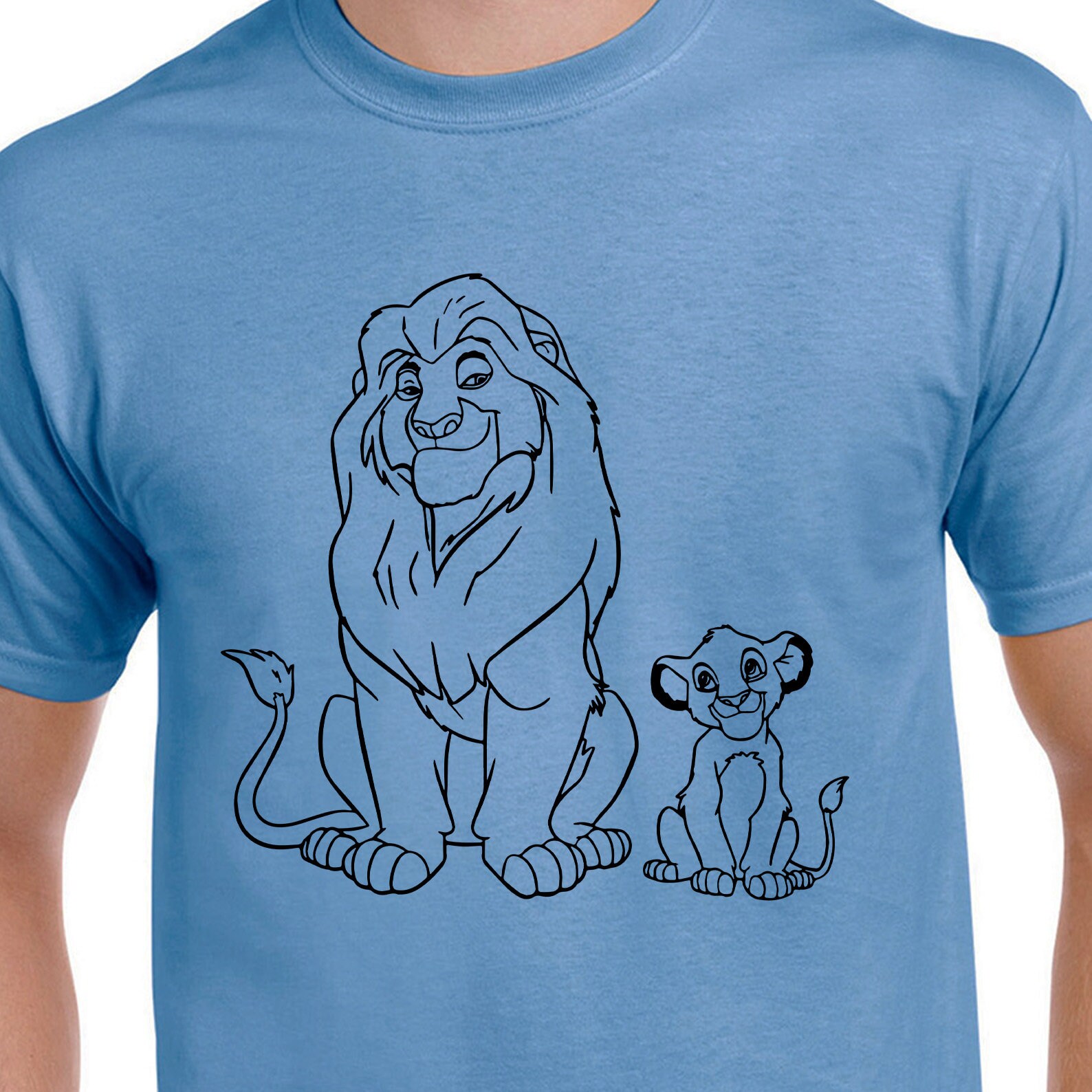 Mufasa and Simba Cut Files | Cricut | Silhouette Cameo | Svg Cut Files ...