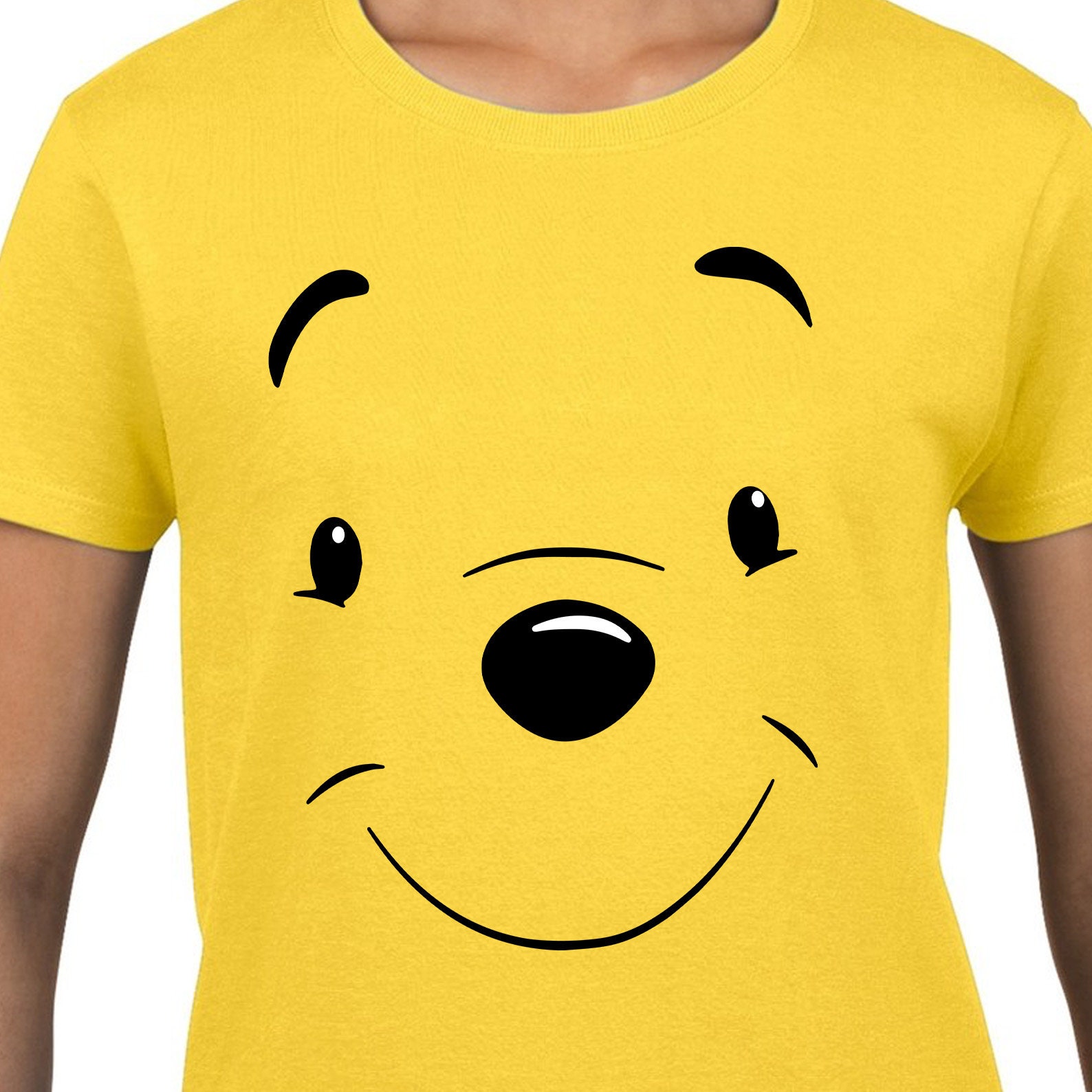 Winnie The Pooh Face Cut Files / Cricut / Silhouette Cameo / - Etsy México