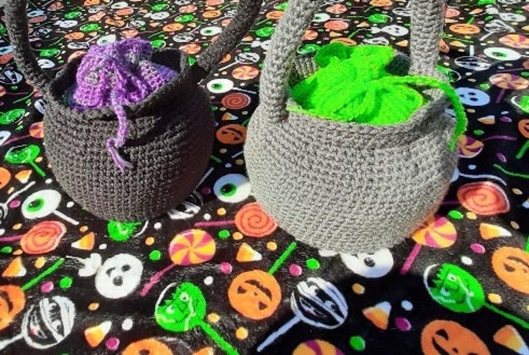 Crochet Cauldron Bag Pattern - Etsy