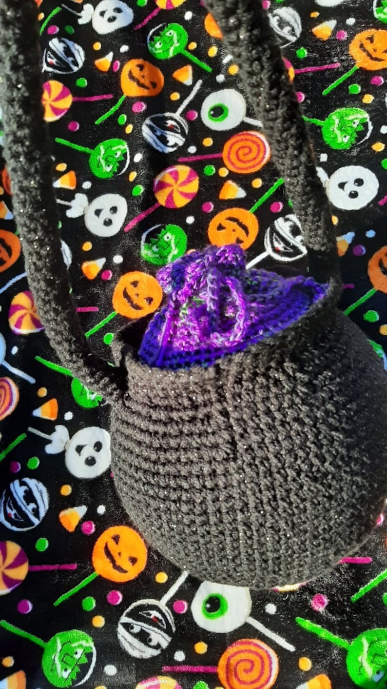 Crochet Cauldron Bag Pattern - Etsy