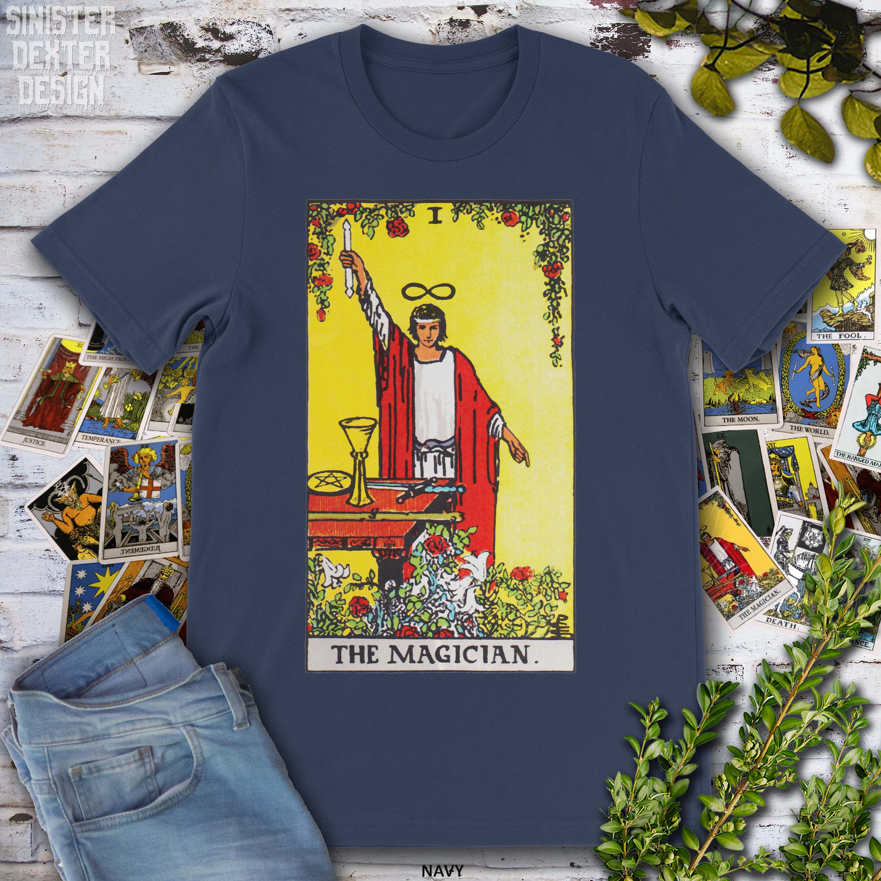 Magician Vintage Tarot Card Original Hand Drawn Rider Waite Deck T ...
