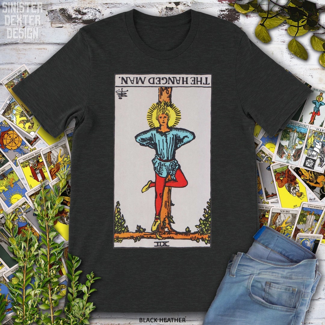 The Hanged Man Vintage Reversed Tarot Card Original Hand Drawn Rider ...