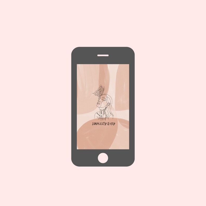 10 AESTHETIC PHONE WALLPAPERS - Etsy
