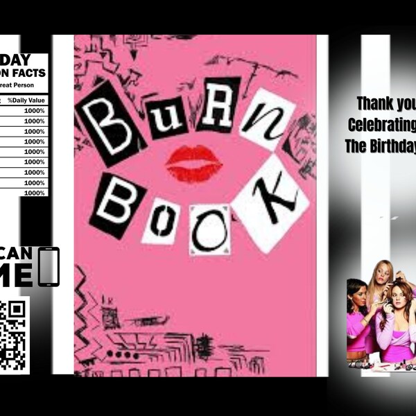 Burn Book Chip Bag - Etsy