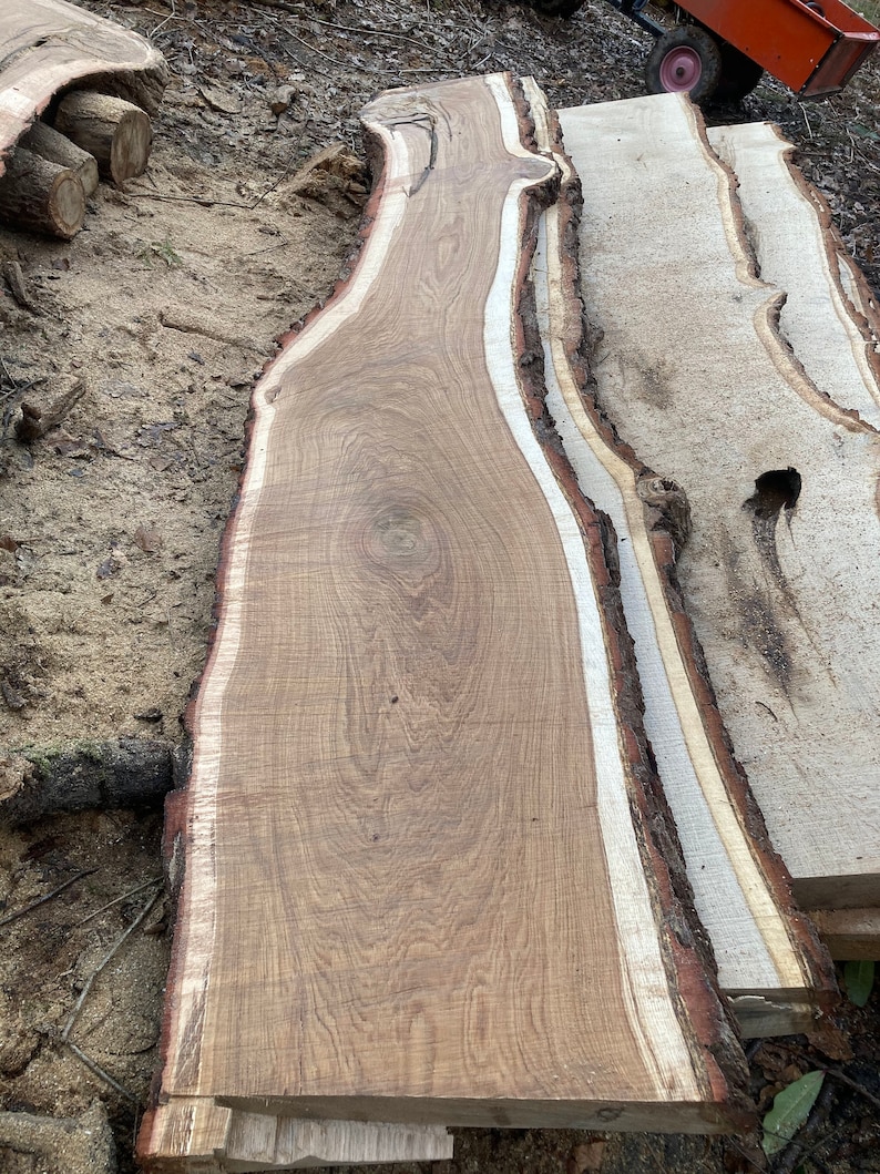 Waney Edge Timber Boards: Hardwood & Softwood Slabs - Etsy