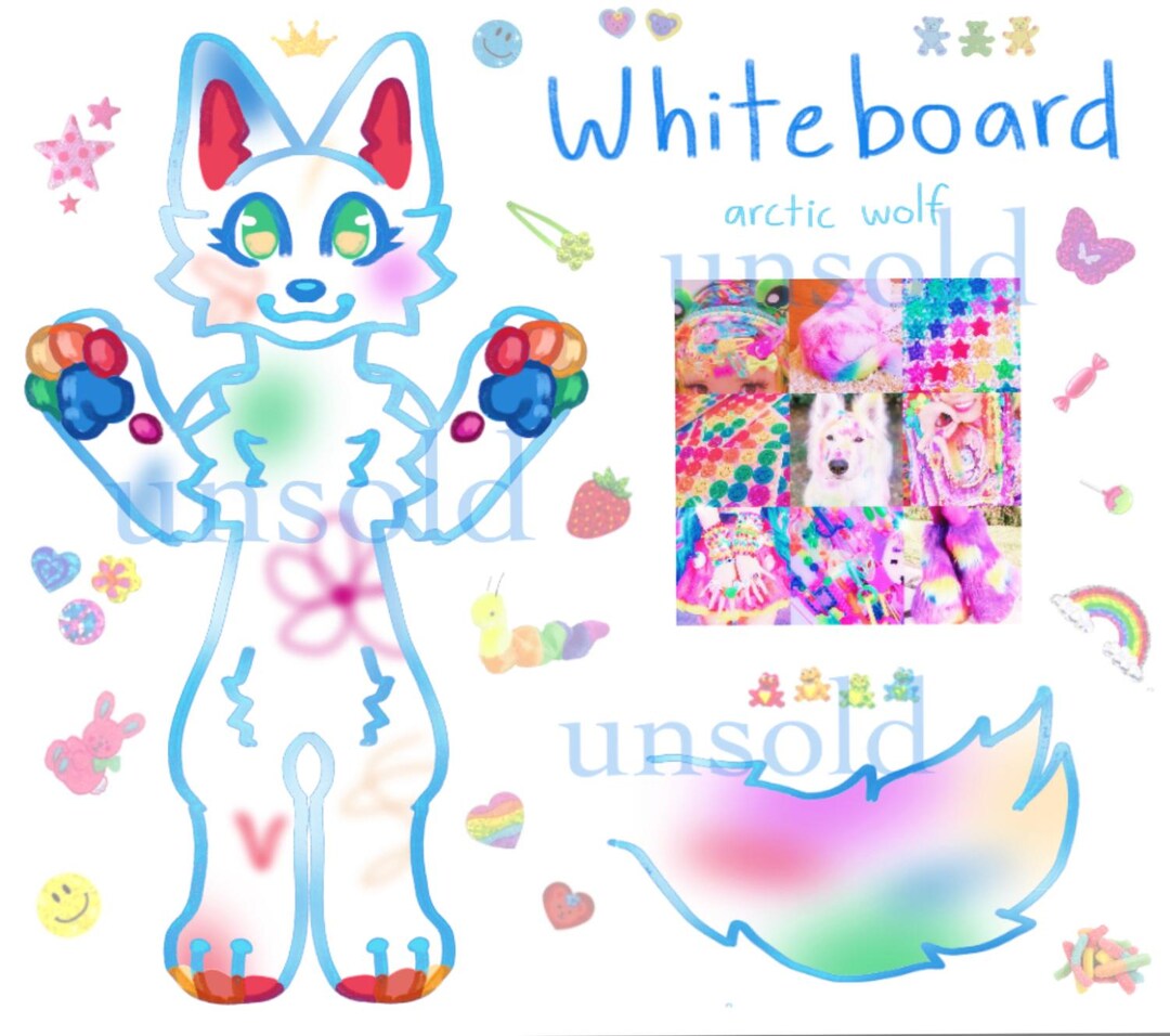 Arctic Wolf Adopt Ref Sheet - Etsy