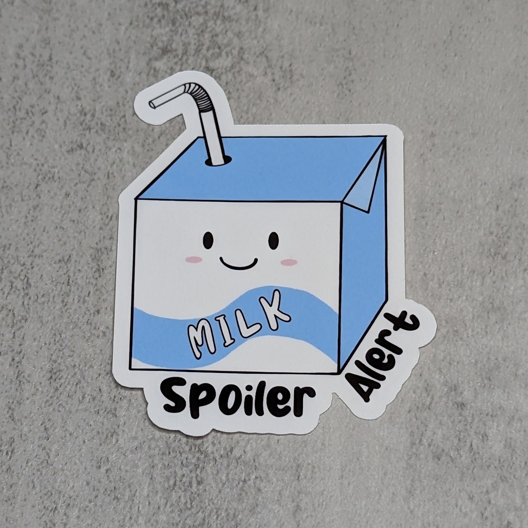 Spoiled Milk Die-cut Sticker Decal | Weatherproof | Glossy, Gem, Dot ...
