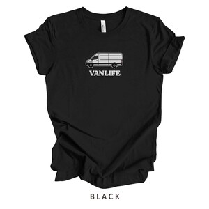 Vanlife Shirt, Sprinter Van Tee, Sprinter Conversion Van Road Trip and ...