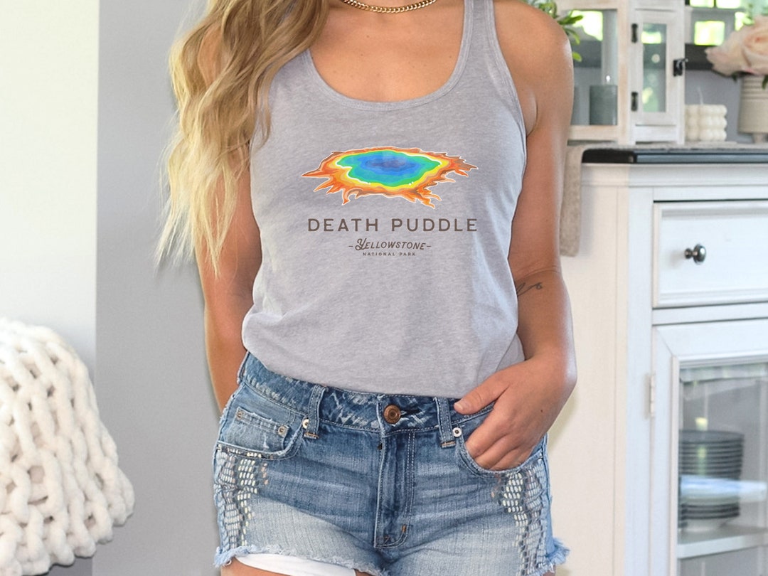 Yellowstone National Park Grand Prismatic Death Puddle Tank, Cute ...