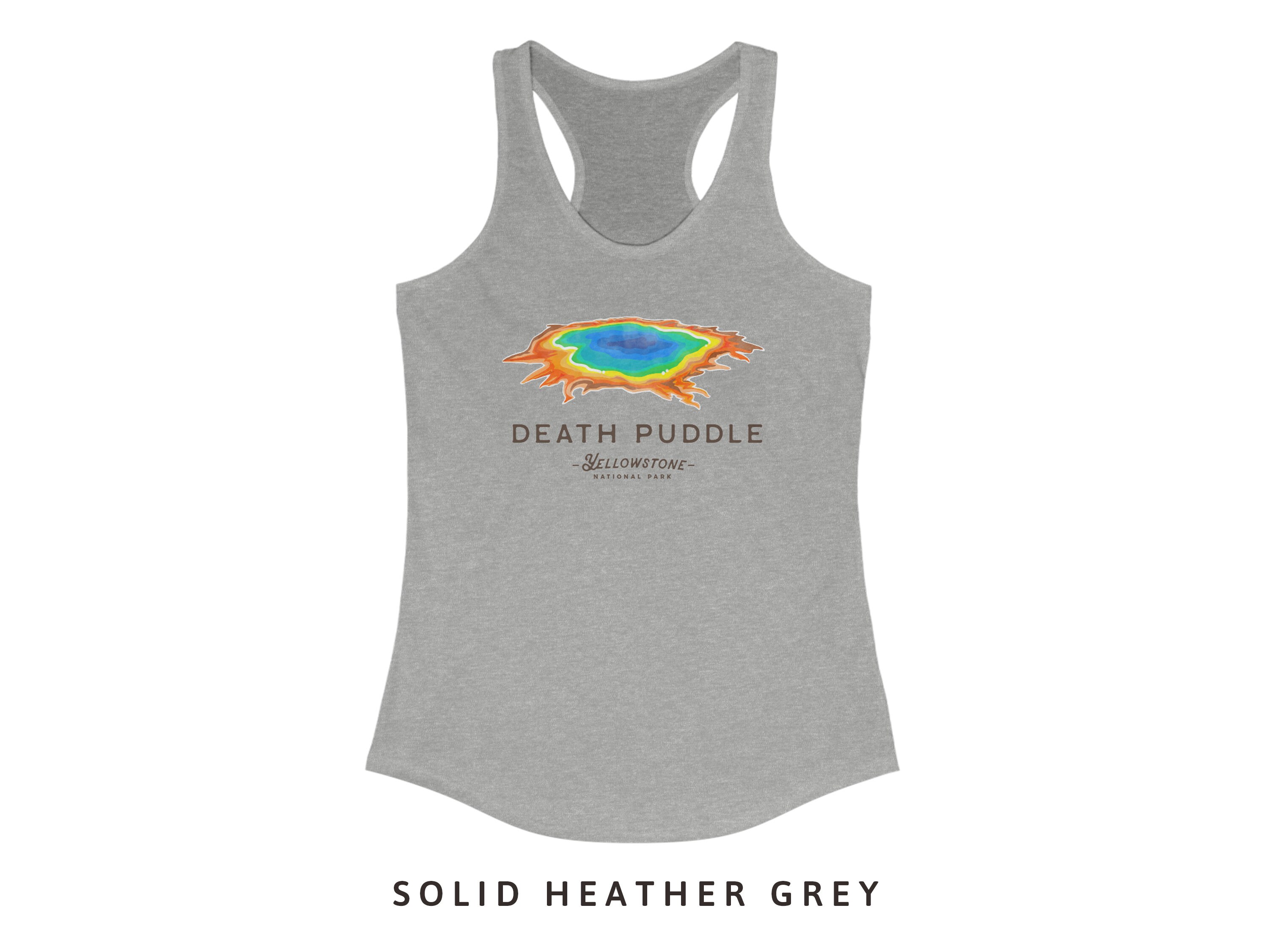 Yellowstone National Park Grand Prismatic Death Puddle Tank, Cute ...