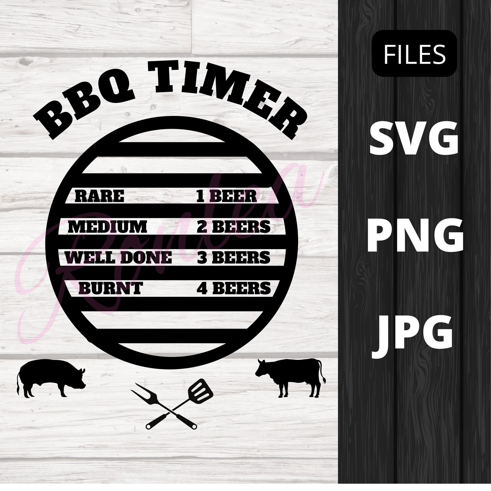 Buy BBQ Timer SVG, Grill SVG, Cricut Bbq Svg, Funny Beer Svg, Grill Dad ...