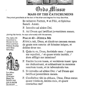 Catholic Missal Latin English - Etsy