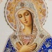 Beautiful Virgin Mary Icon Catholic Orthodox Our Lady Digital Downloads ...